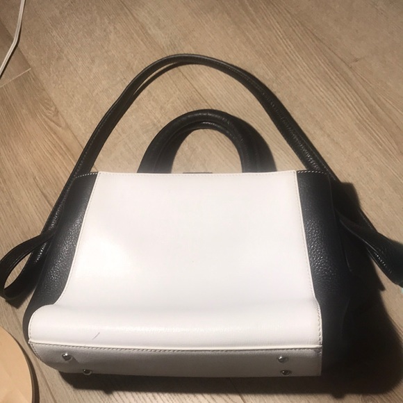 Halston Heritage | Bags | Halston Heaitage Crossbody Bag Blackwhite ...